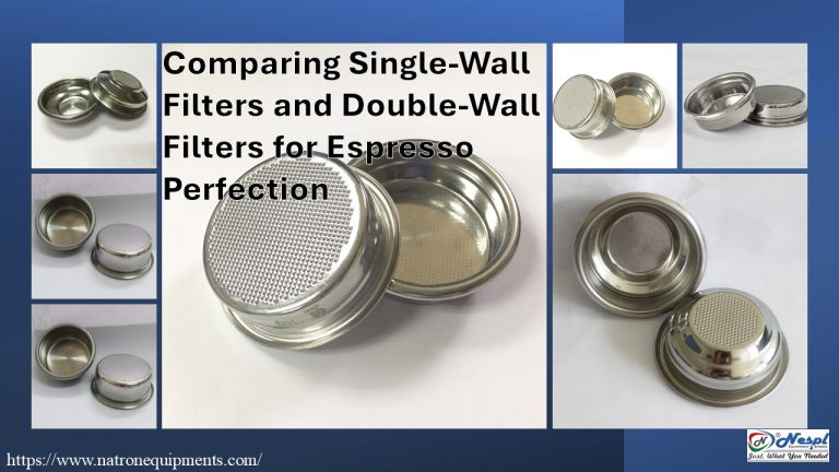 Espresso Coffee Filters Single & Double Wall Filters