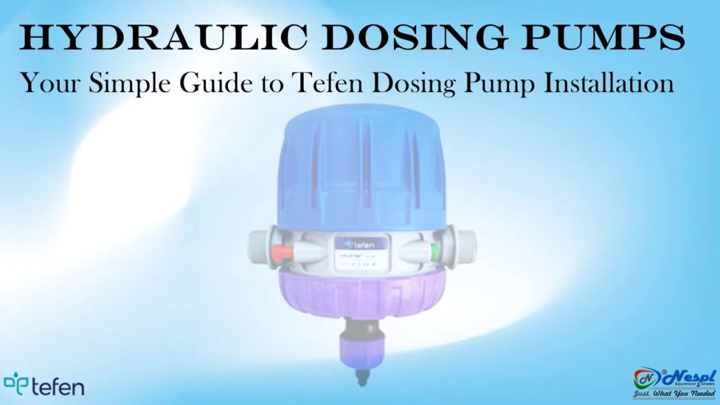 Tefen hydraulic dosing pump