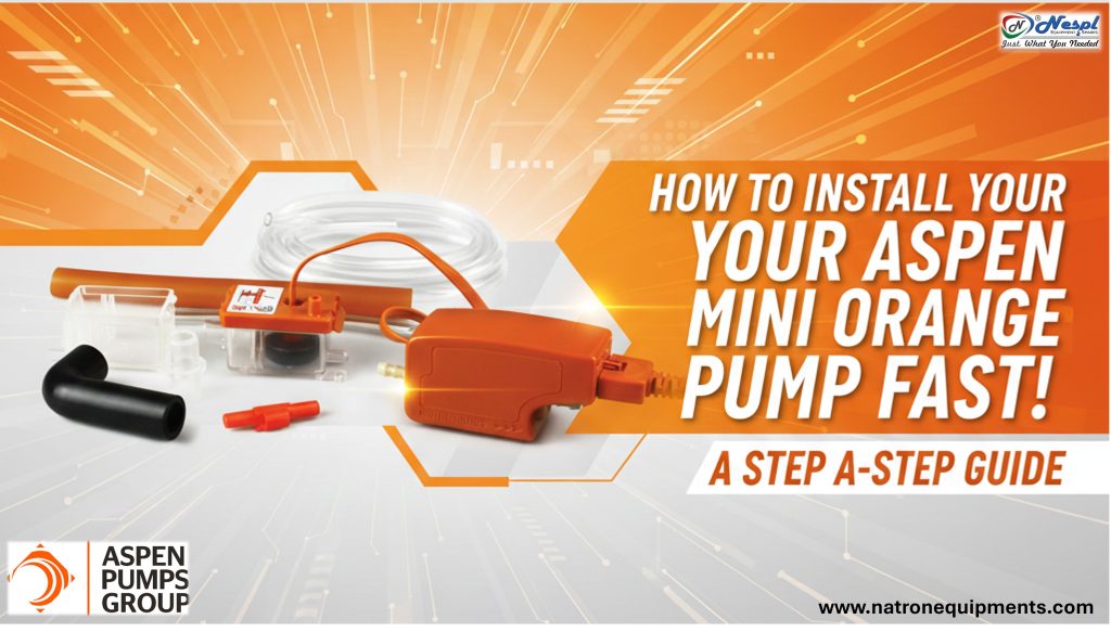 FP1056/2 Aspen Mini Orange Condensate Pump