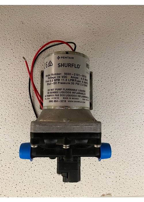Shurflo # 5030-2101-E010 Diaphragm Pump with Automatic Switch and Bypass