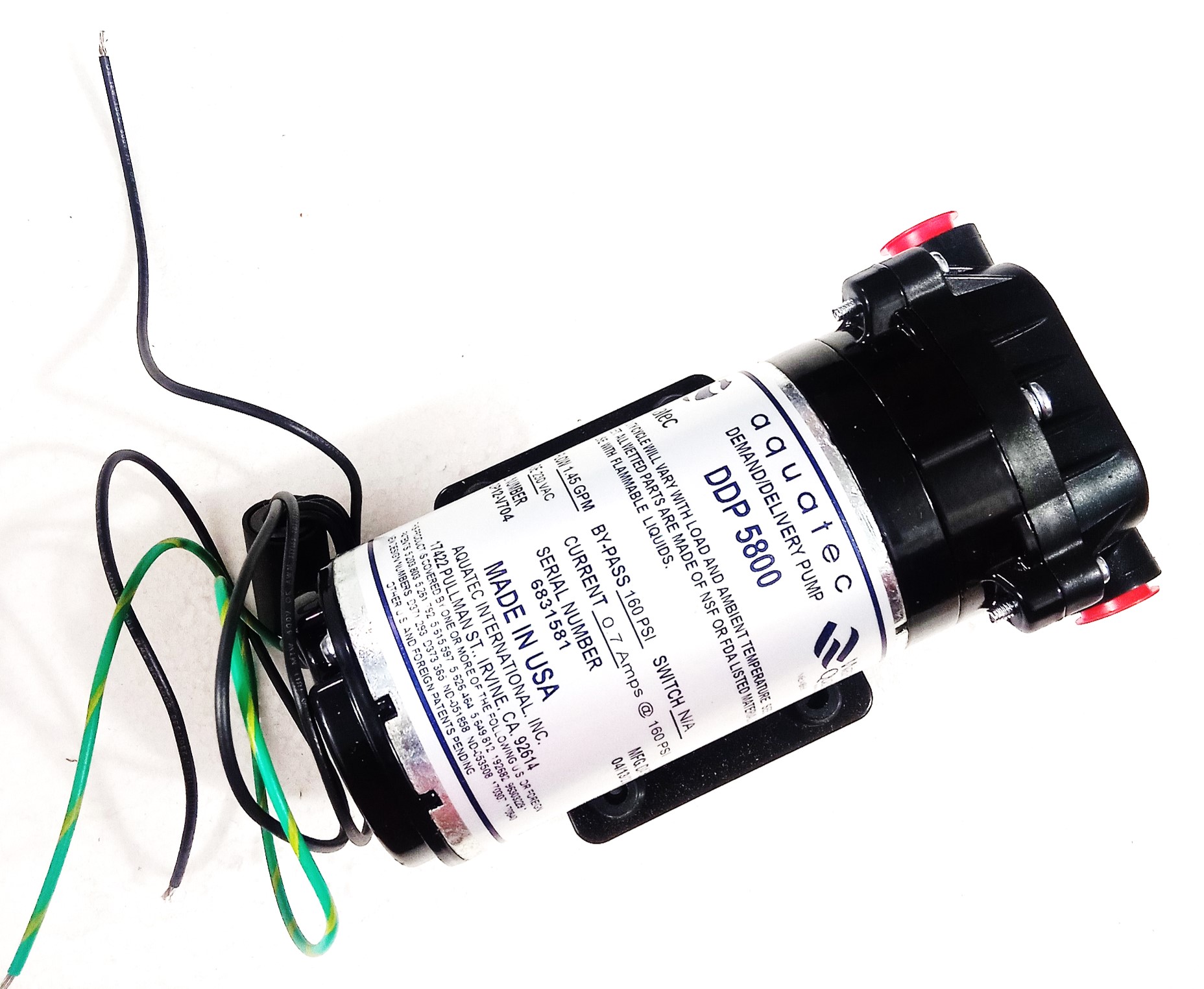 PDP5889 Aquatec DD Pump