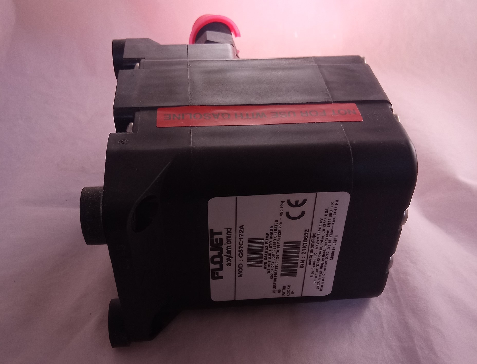 FLOJET G57C172A AIR OPERATED DIAPHARAGM PUMP