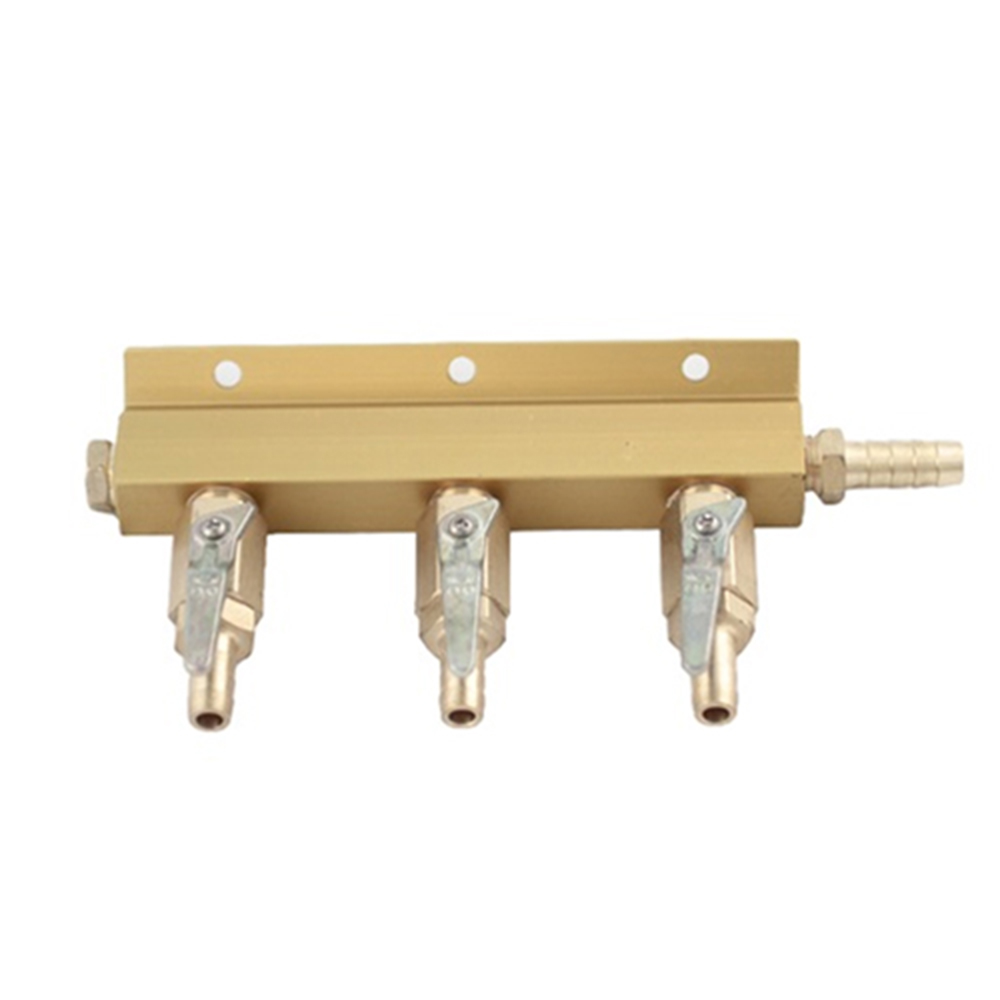 1743S 3-Way Manifold with Manual Safety