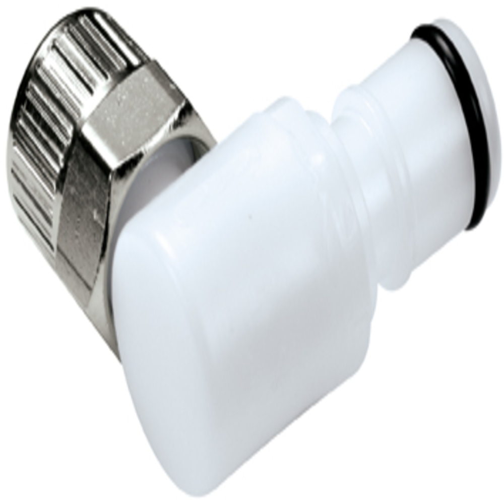 APC21006 3/8 PTF Non-Valved Elbow Coupling Insert