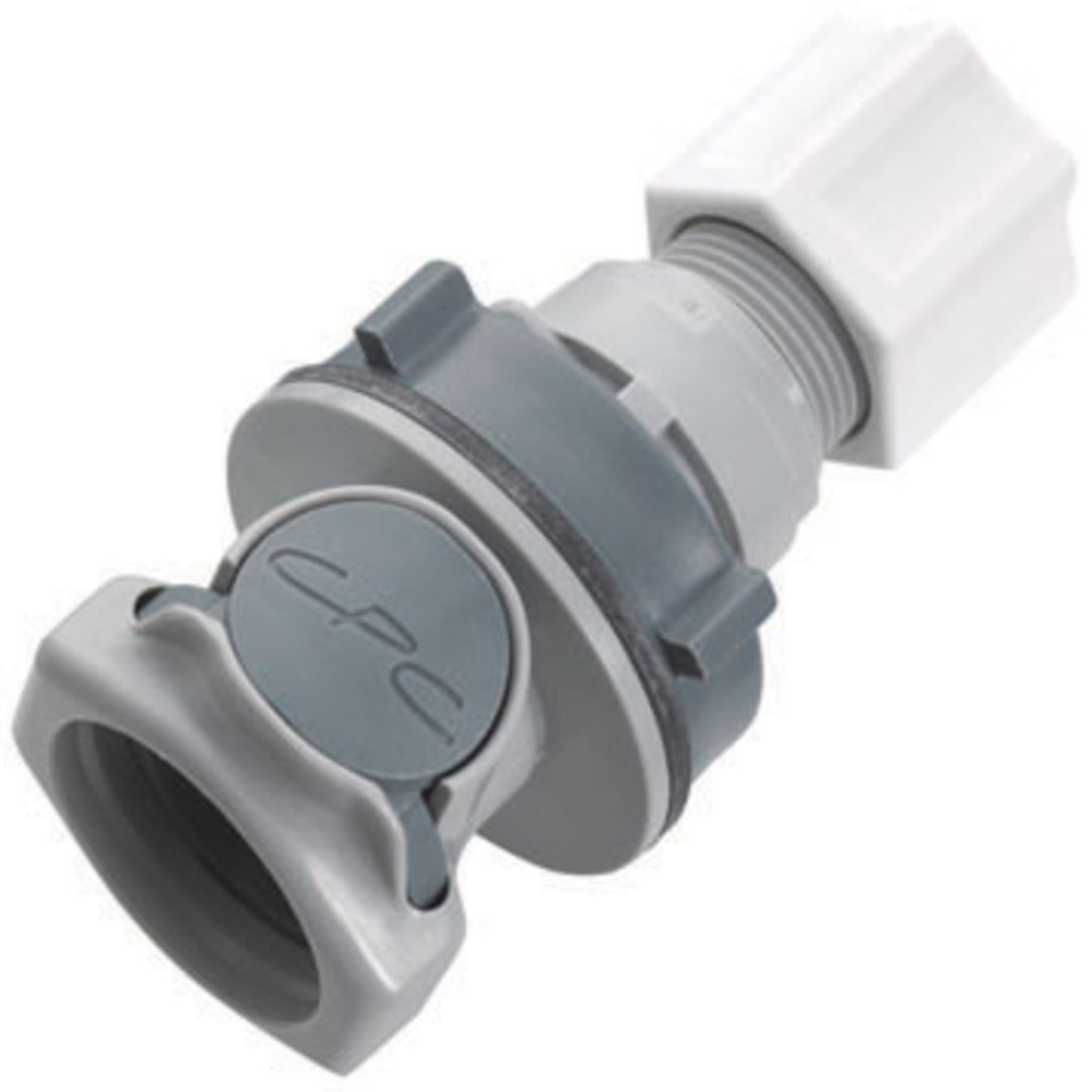 HFC12812 1/2 JACO Non-Valved Panel Mount Coupling Body