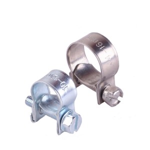 Stainless Steel 304 Mini Adjustable Tube Pipe Hose Clamp