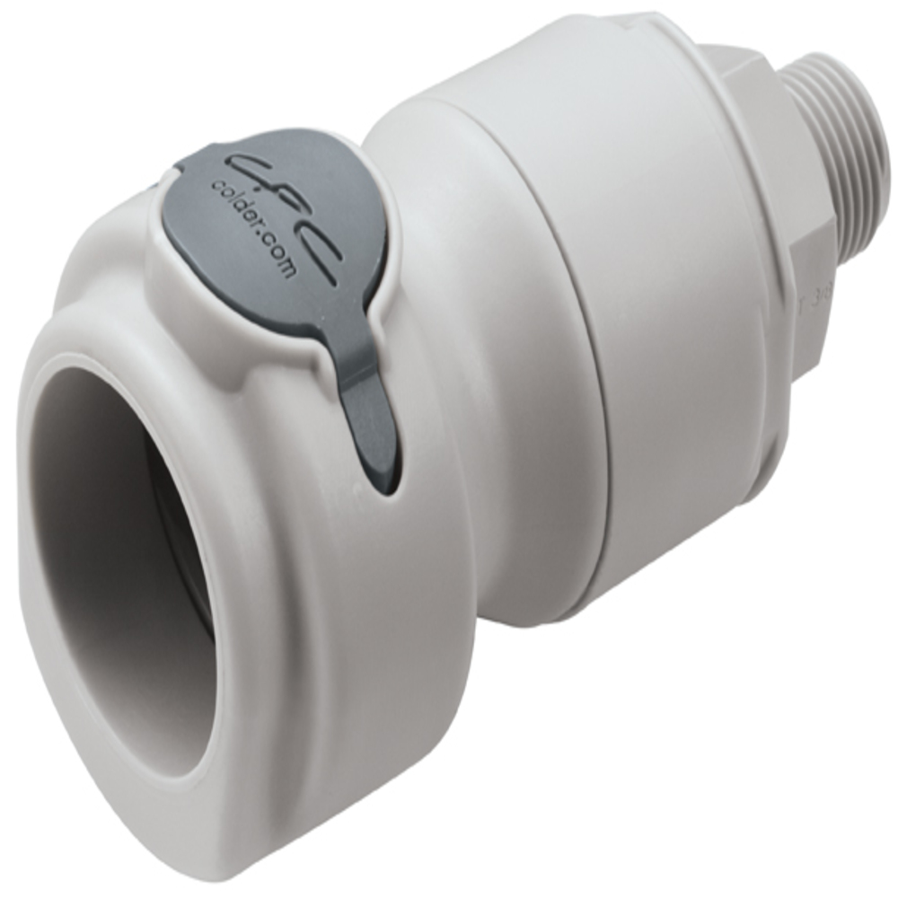 NSHD10006BSPT 3/8 BSPT Valved In-Line Coupling Body