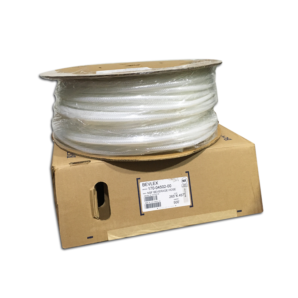 White Tracer Bevlex Hose for Co2 / Syrup 1/4