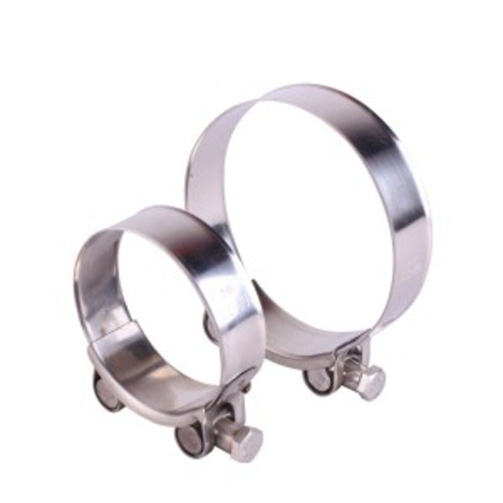 Heavy Duty Stainless Steel Robust Single Bolt Pipe Clamp