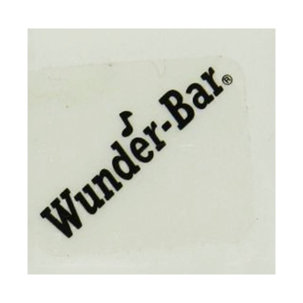 WUNDER-BAR LABEL (CLEAR/BAR LTRS) (PH10-56)